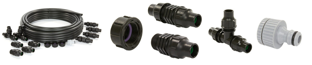 Beregening - SummerRain - verlengset druppelsysteem en sproeiset - 16 ...