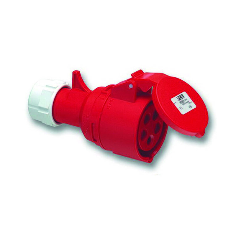 CEE contrastekker - 32A - 5-polig rood | Vos Products