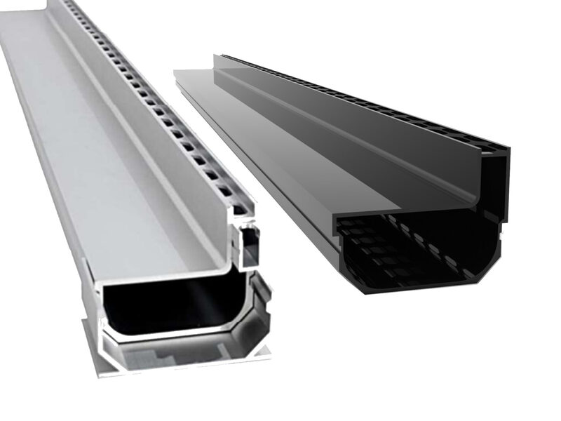 Sleufgoot sidedrain | Aluminium sleufgoot sidedrain | Afvoergoten