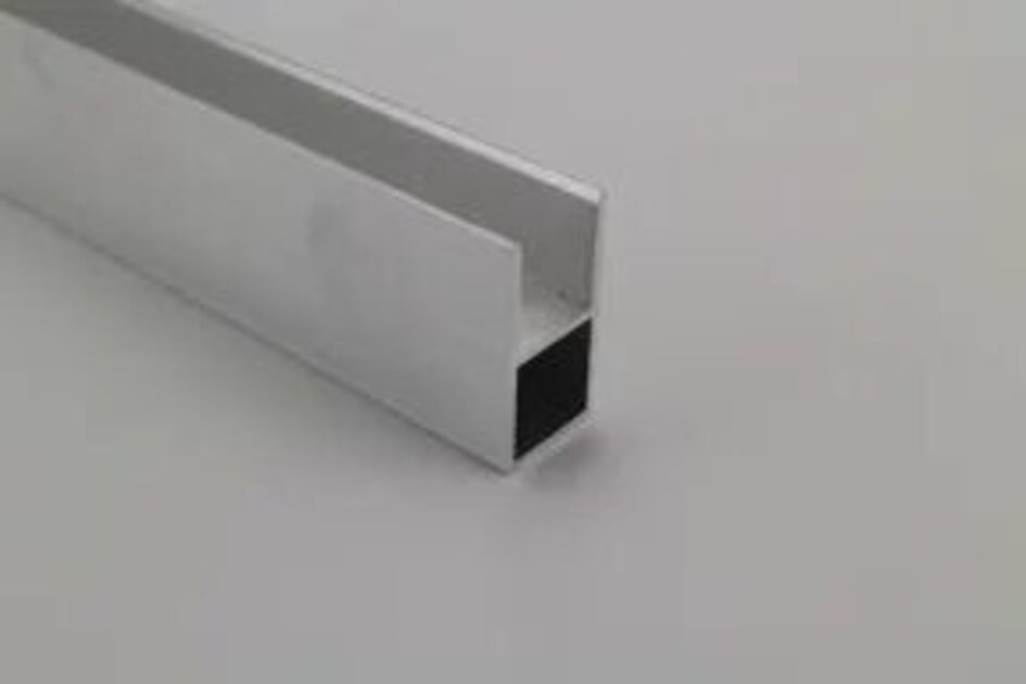 Aluminium - eindprofiel - 16 mm | Aluminium profielen | Bevestiging