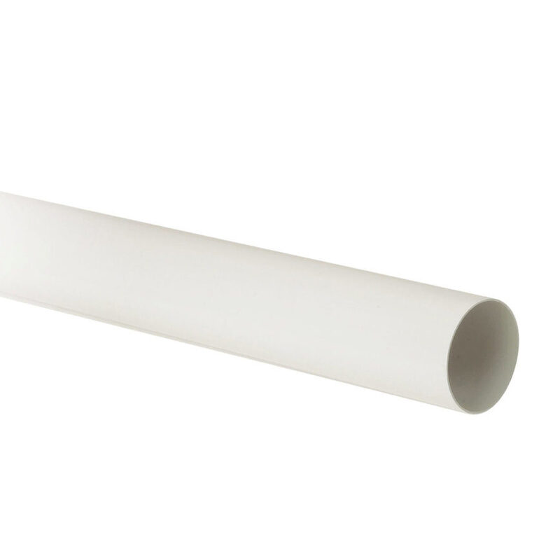 Hwa pvc buis - Wit - 100mm x 4 mtr | Vos Products