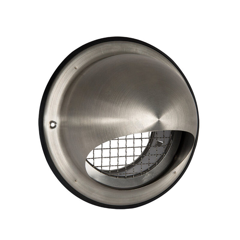 Nedco bolrooster - grof gaas - rvs - 125 mm - geborsteld rvs